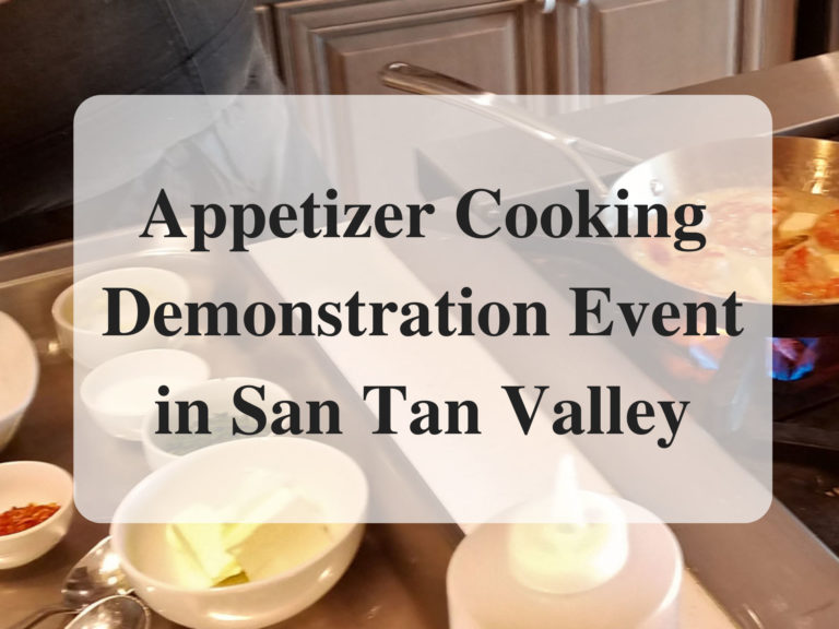 Appetizer Cooking Demonstration Event in San Tan Valley - Forever ...